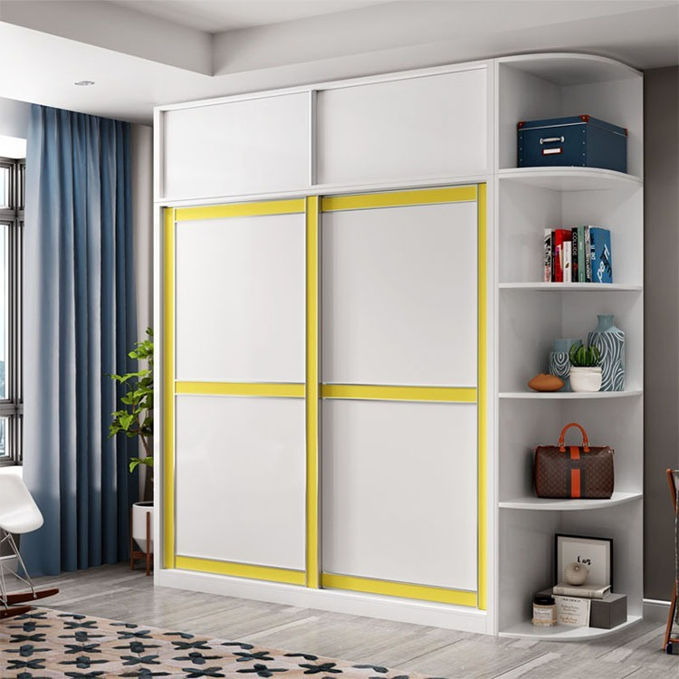 Sliding door wardrobe, simple and modern style, suitable for bedroom ...