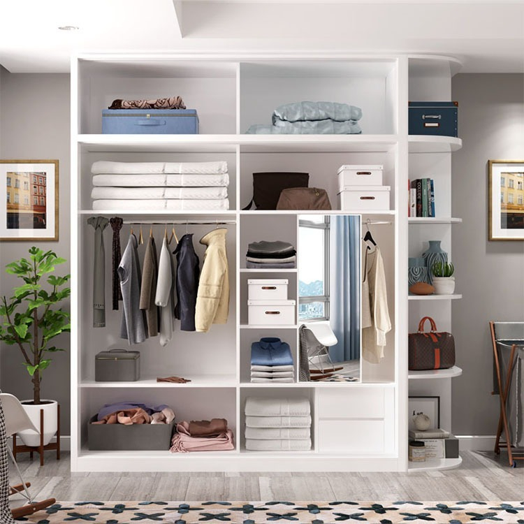 Sliding door wardrobe, simple and modern style, suitable for bedroom ...