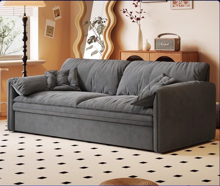 [Pre-order] Foldable Fabric Sofa Bed, with Down-Filled Backpack and ...