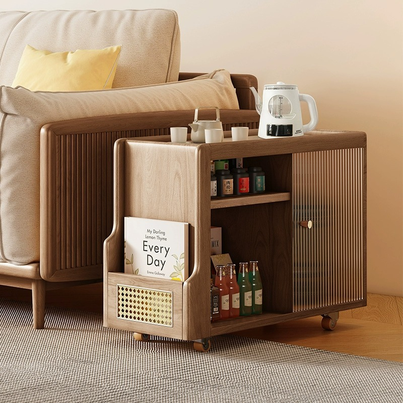 [Pre-order] LEMAS Solid Wood Movable Tea Sideboard/ Coffee Table – Half ...