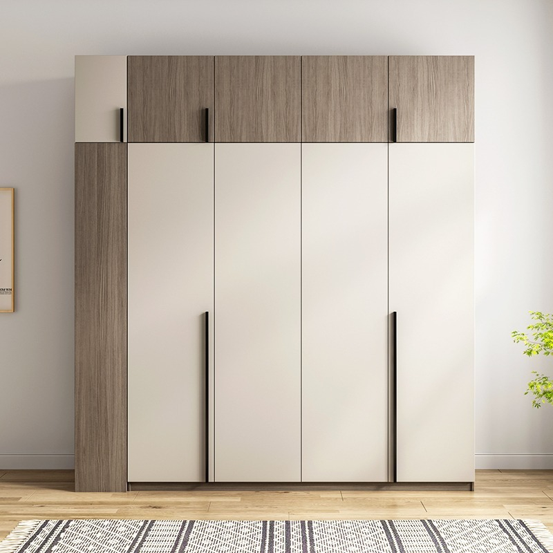 [Pre-Order] Nordic Natural and Walnut Wardrobe (0.8/ 1.2/ 1.6/ 2m ...